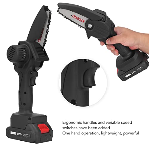 Lightweight Mini Saw Cordless Hand Saw ABS Box Ergonomic Garden Handle (US Plug)
