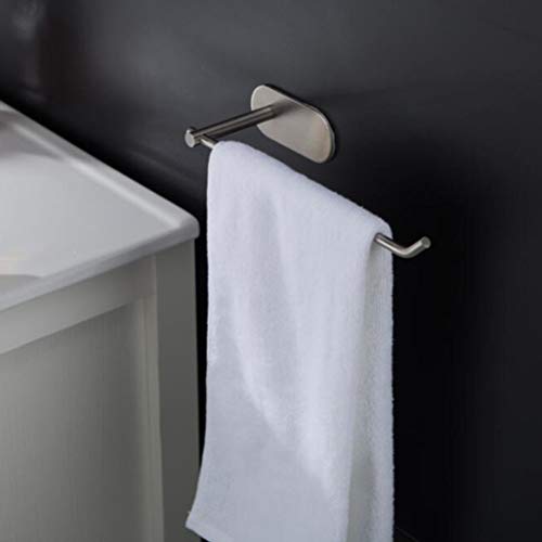 CHUNYU Towel Racks Over Door Towel Rack Bar Hanging Holder Bathroom Kitchen Cabinet Shelf Rack Hanging Stainless Steel Towel Rack