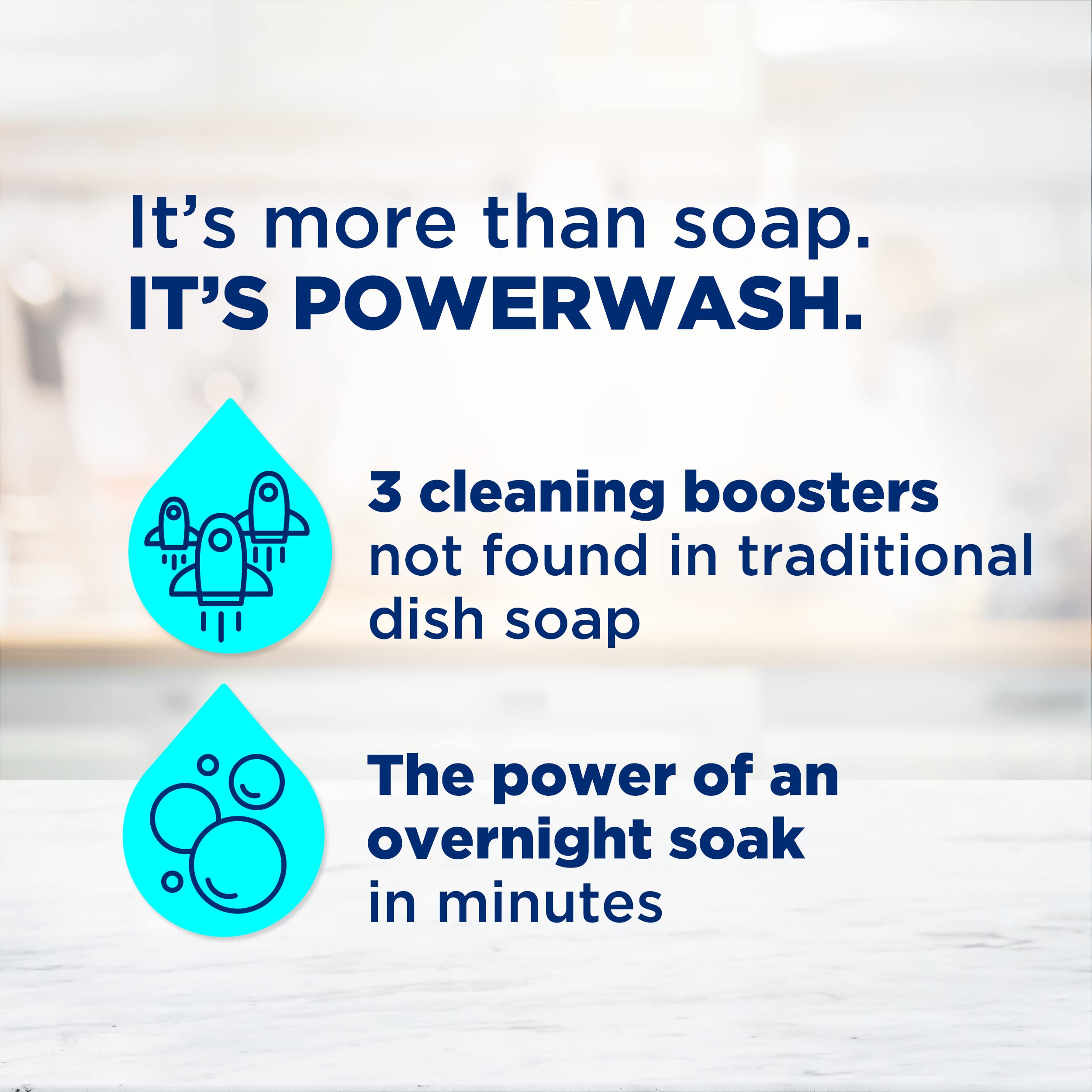 Dawn Powerwash Spray Starter Kit, Platinum Dish Soap, Fresh Scent, 1 Starter Kit + 1 Dawn Powerwash Refill, 16 fl oz each