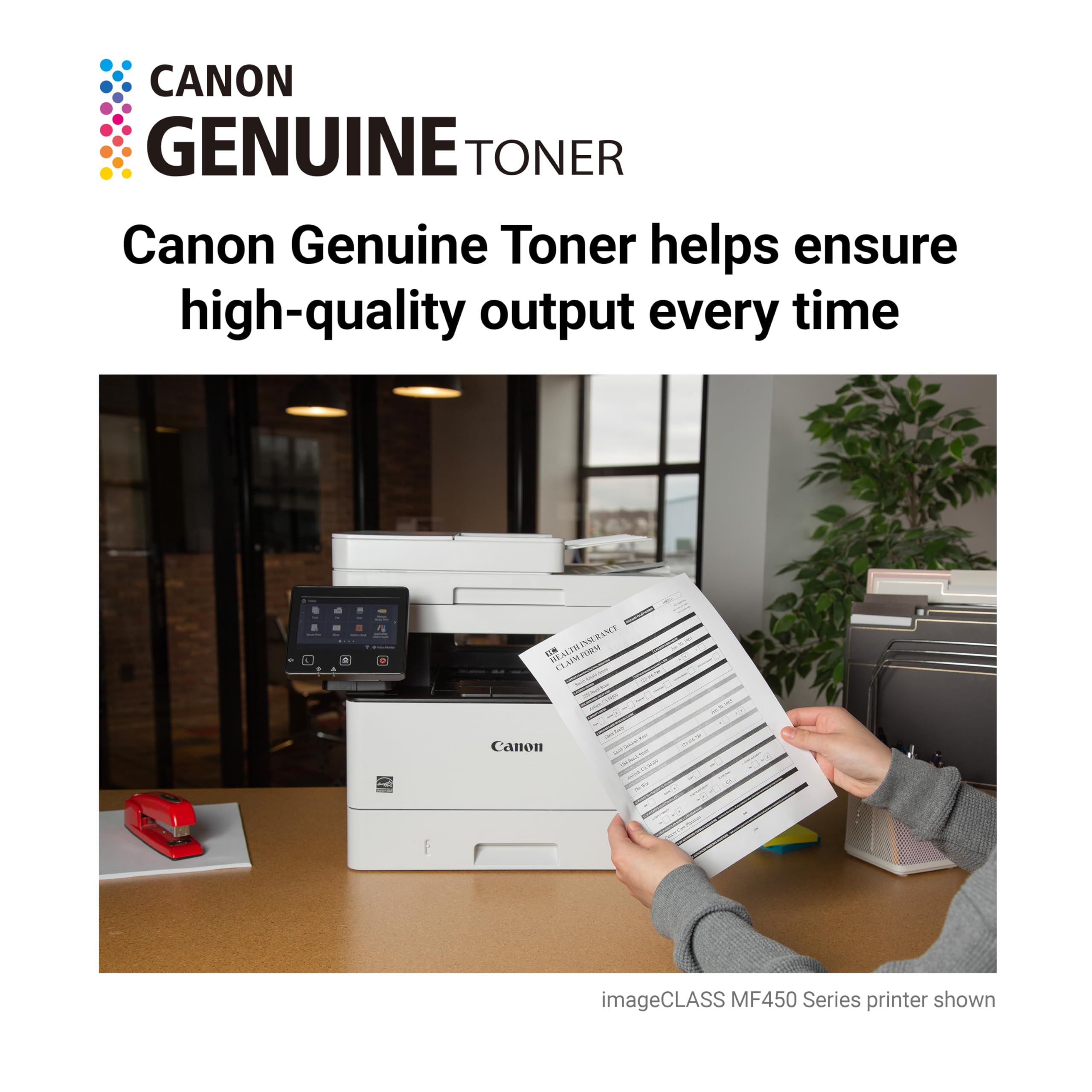 Canon Genuine Toner Cartridge 057 Black (3009C001), 1-Pack, for Canon imageCLASS MF449dw, MF448dw, MF445dw, LBP228dw, LBP227dw, LBP226dw Laser Printers, Standard
