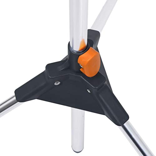 xiannv Garden Shower with Tripod 87" Aluminium Garden Shower with Base Adjustable Pressure Wood Outdoor Multi Colors