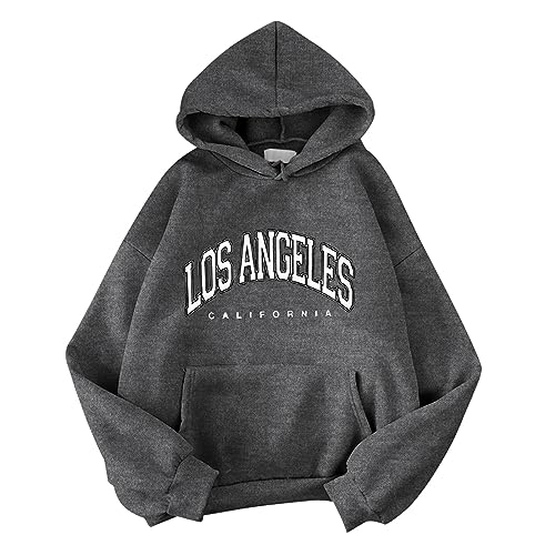 saved for later items San Francisco Est1786 Hoodies for Teen Girls California graphic Oversized Hoodie Y2K Design (4-Dark Gray, XXXL)
