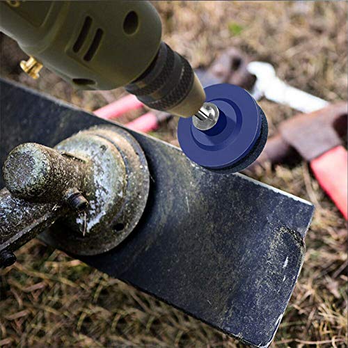 Areyourshop 1 Pcs Universal Lawn Mower Faster Blade Sharpener Grinder Garden Tools Rotary Drill