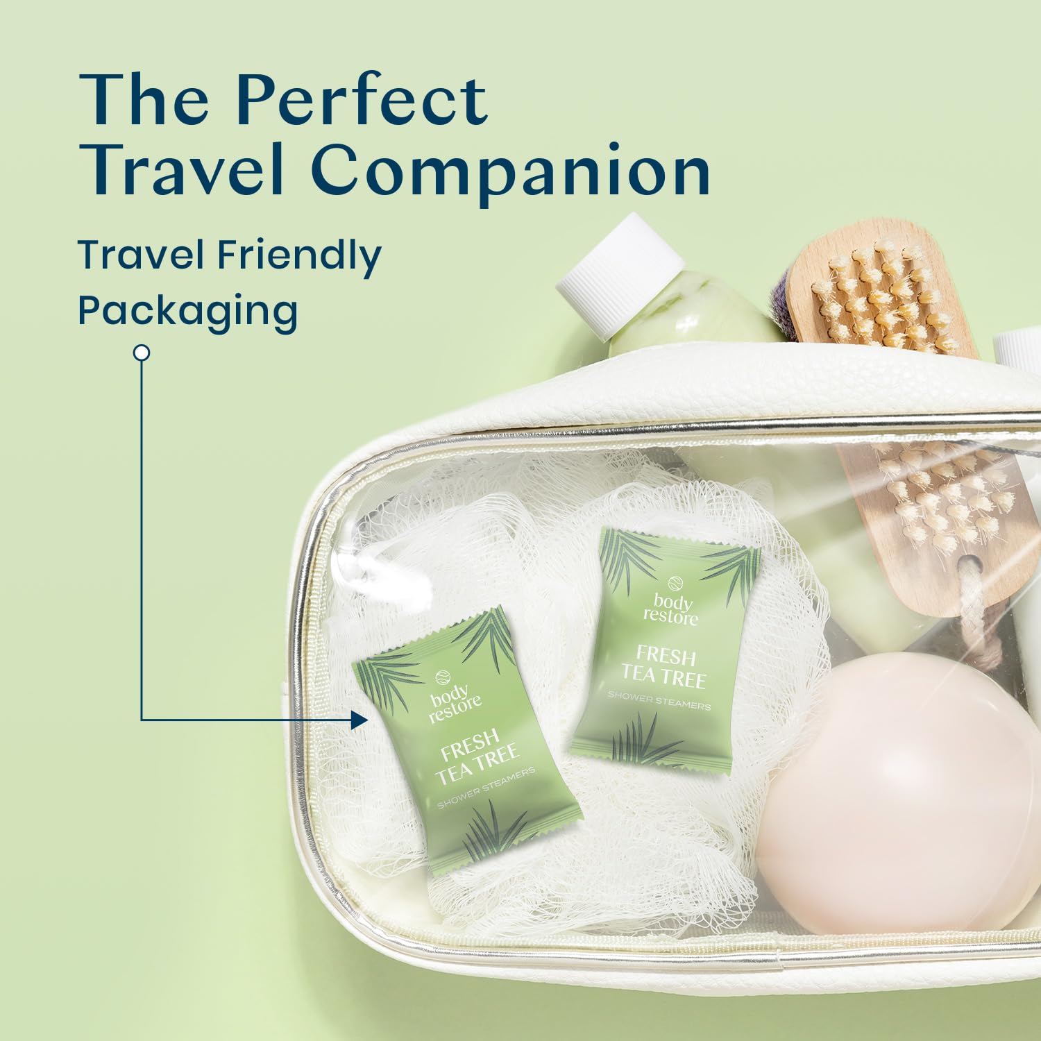 Body Restore Shower Steamers Aromatherapy (15 Pack x 2) - Gifts for Mom, Gifts for Women & Men, Shower Bath Bombs, Lavender, Tea Tree Essential Oils, Stress Relief