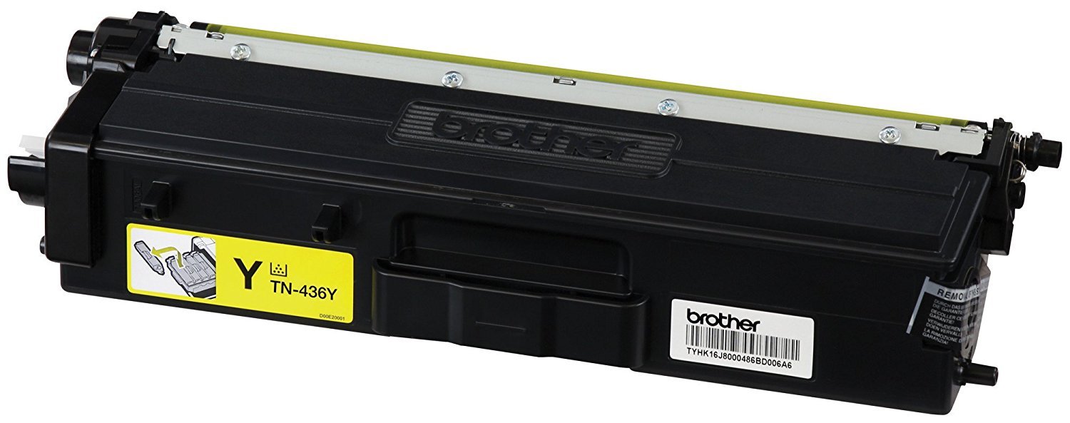 Brother TN436BK, TN436C, TN436Y, TN436M 4-Color Super High Yield Toner Cartridge Set