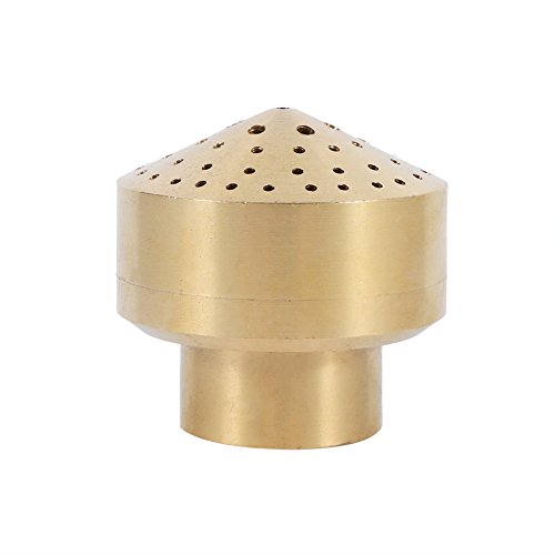 1/4''1/2''3/4''1''3/2''2''Brass Column Garden Pond Water Fountain Nozzle Sprinkle Spray Head(3/4")