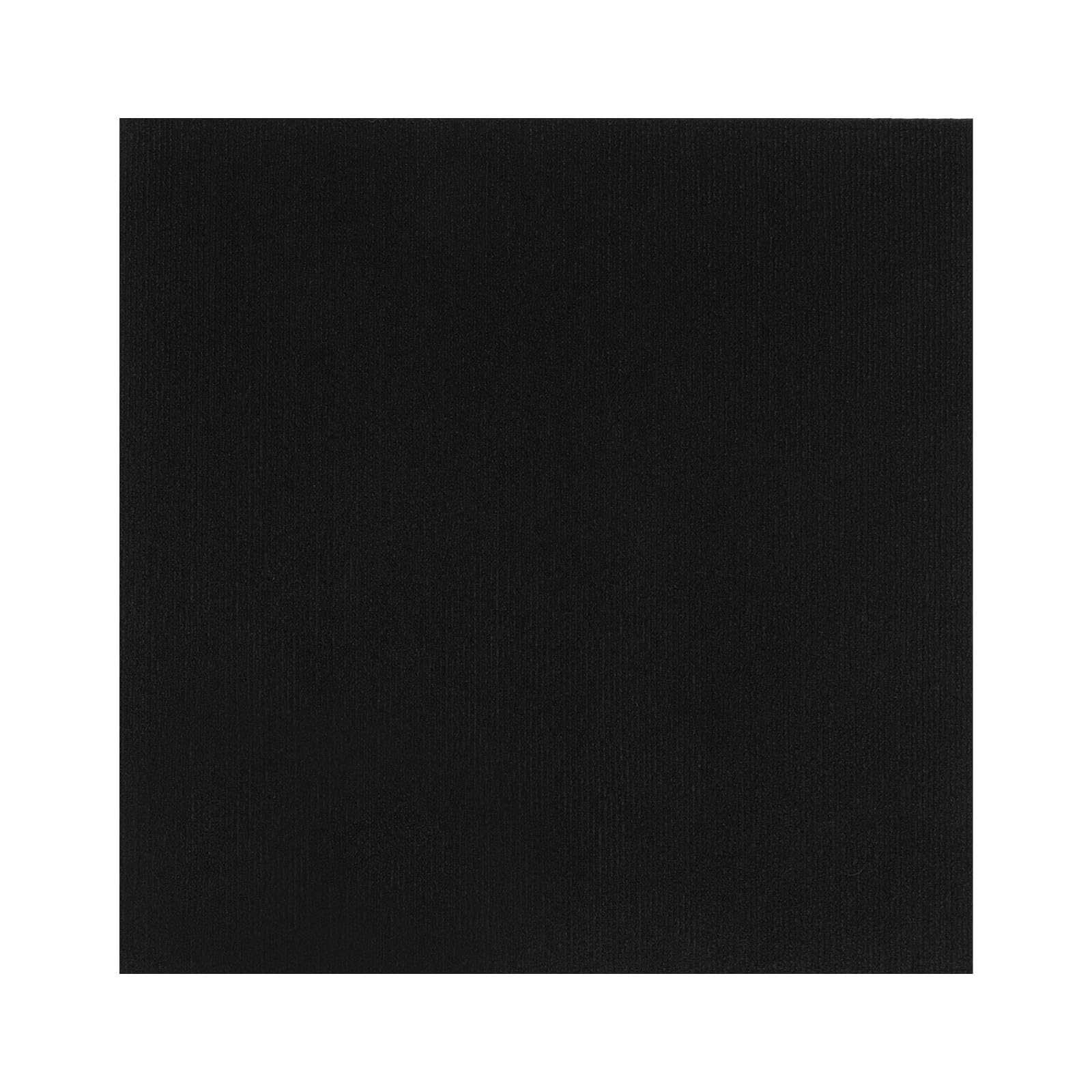 YUNLAIGOTOP 24” x 24” Indoor/Outdoor 0.18" Peel and Stick Carpet Tile, Commercial &Home Carpet Tiles, 15 Pcs Peel and Stick Carpet Tiles, Durable Stick on Floor Tiles for Wood/Ceramic Floors (Black)