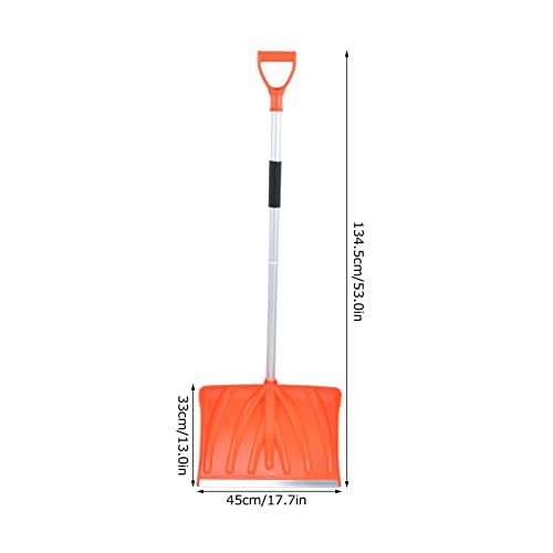Snow Shovel, Portable Detachable Snow Shovel with D Grisp Handl for Car Home Garage Garden Kids Snow Removal Shovel