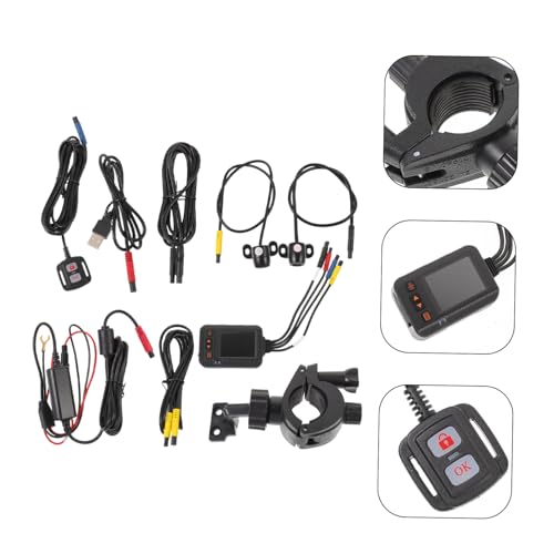LIGHTAOTAO 1 Set Motorcycle Recorder Motorcycle Dash cam Waterproof Dash cam dashcam for Cars Dash Backup Camera Driving Recorder Front and Rear Dash Camera Motorcycle Camera Front and Rear