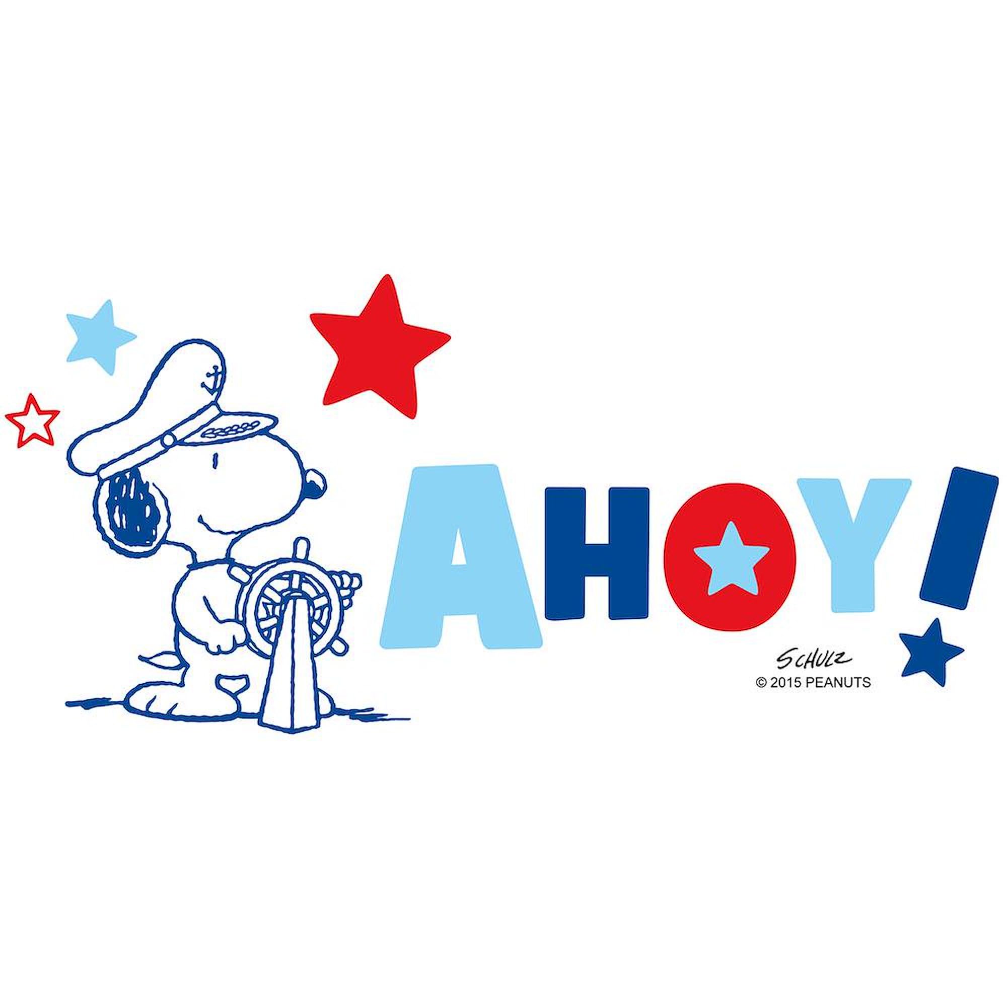 CafePress Snoopy AHOY Mugs Ceramic Coffee Mug, Tea Cup 11 oz
