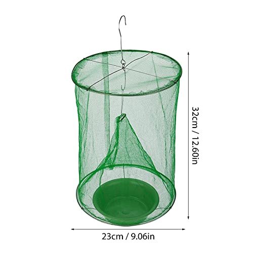 SENGTONG 4 Pack Fly Outdoor Hanging,Ranch Fly,Fly for Outdoor Garden,Farm, Yard Sticky Window Fly (A, One Size)