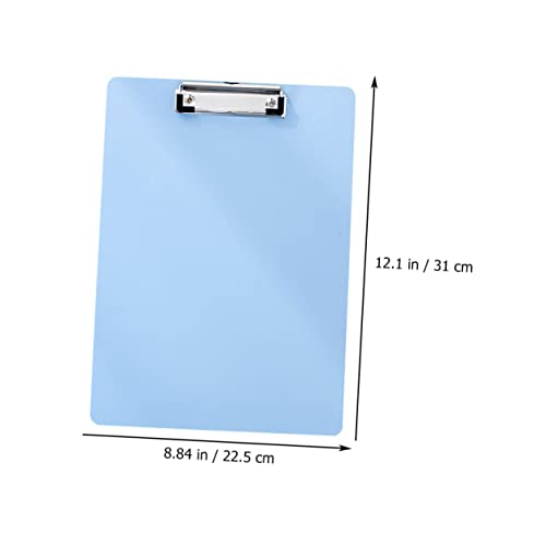 Ciieeo 2Pcs Writing pad Artist Drawing Board Document clipboard Magnetic Suction Clipboard Small Plastic clipboards Exam Paper Clips Conference Note pad Hard Plastic ID Folder Office pp