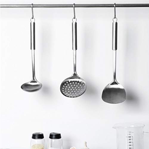 GGEBF 3 Piece Stainless Steel Kitchen Utensil Set Noodle Spoon Kitchen Cooking Tool Not Easily Deformed