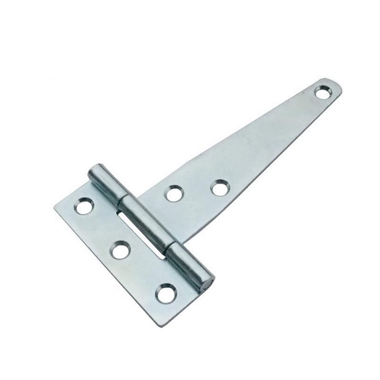 eauso 4 Piece Hinges, T-Hinge Heavy Duty Galvanized Door Gates Old Style Wooden Boxes Wooden Fence Sheds Barn Doors Iron Tee Hinges Cerniera