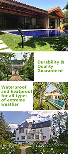 LED CONCEPT Solar Pathway Light RGB Outdoor, Solar Colorful Garden Lights, Waterproof Solar Powered Landscape Light for Walkway, Garden, Patio, Lawn, Yard(LC-Pathway Light-01)