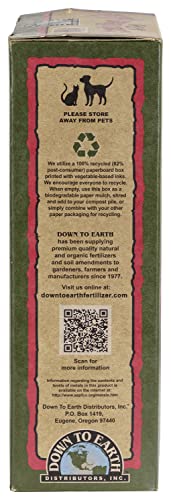 Down to Earth Organic Crab Meal Fertilizer Mix 4-3-0, 5 lb