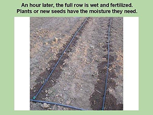 Vegtable Garden Drip Jr. Kit – 10 Rows X 50 Ft– Watering Garden Drip Irrigation