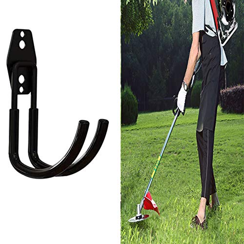 2PCS Power Tool Hanger String Trimmer Hangers, Weed Trimmer Hanger, Weedeater Rack, Weed Eater Hangers for Garage Wall, Perfect for Garage Tool Organizers and Storage, No Trimmer