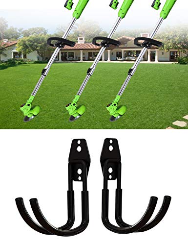 2PCS Power Tool Hanger String Trimmer Hangers, Weed Trimmer Hanger, Weedeater Rack, Weed Eater Hangers for Garage Wall, Perfect for Garage Tool Organizers and Storage, No Trimmer