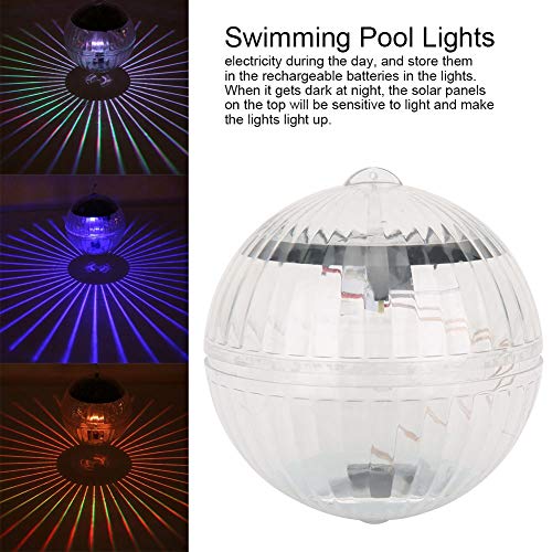 Swimming Pool Lights, Plastic Materials Widely Used Solar Lights for Garden Lighting for Swimming Pool