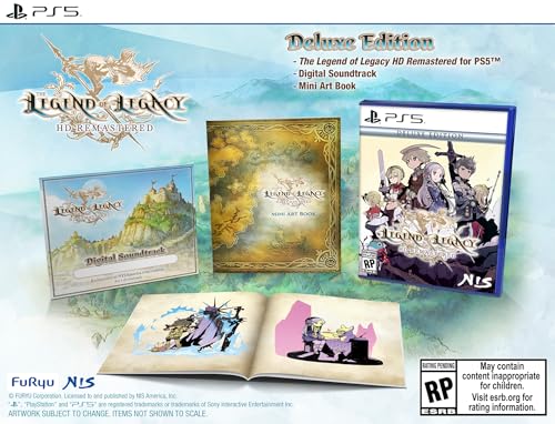 The Legend of Legacy HD Remastered: Deluxe Edition - PlayStation 5