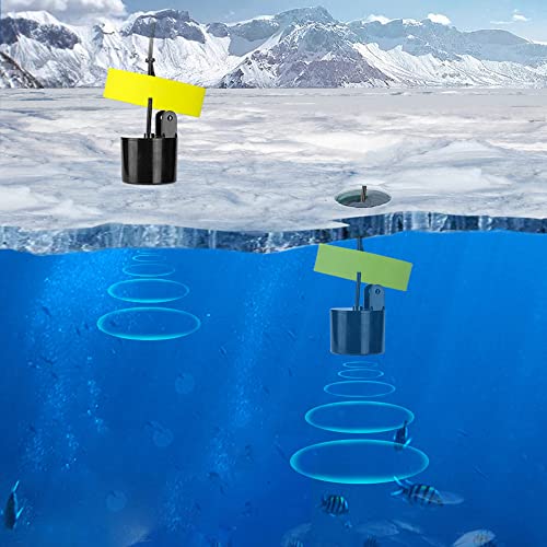 WHYATT Portable Fish Finder Handheld Wired Fish Depth Finder Kayak Boat Fishfinder with Sonar Transducer