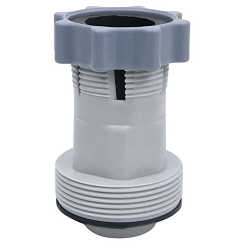 vidaXL 2x Pool Hose Adapters Type B Pool Hose Adapter Pool Supply Pool Supplies Pool Equipment Adapter Adapters Outdoor Garden Backyard