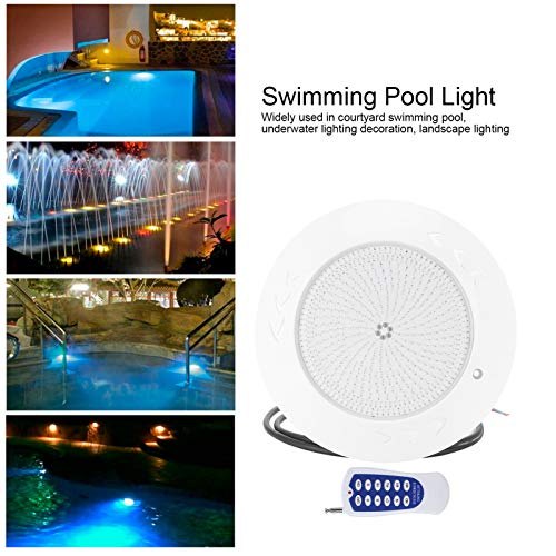 Wosune Landscape Lights, Pool Light Practical for Underwater Lighting for Garden Engineering Design for Public Fountain Squares for Courtyard Swimming Pools(SL-8001)