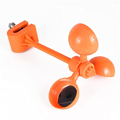 ZYHO Airlove Ultrasonic Solar Sensor Repeller Bird Outdoor Wind Powered Waterproof Farm Garden Yard Repeller,Repel Cats, Dogs, Foxes, Birds, Skunk