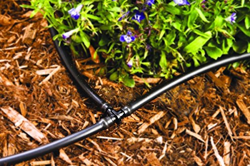 USA MADE (100-Pack) Universal Drip Irrigation Barb Connector Coupling Tubing Line Connector Insert for Hydroponics - Rain, Garden Watering (Coupling)