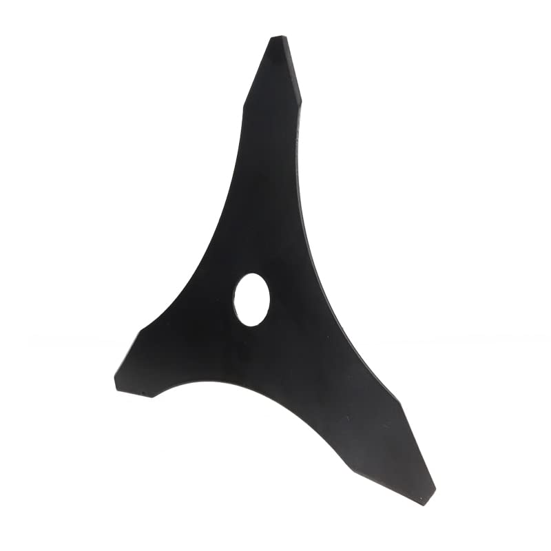 Aurorad Professional 1pc 3 Teeth Brush Cutter Blade Grass Trimmer Blade Brush Cutter Cutting Disc Garden Tools