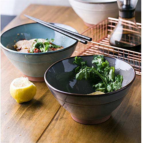 Salad bowl Ceramic Dishware Food Steak Stunning Plate Household Fresh Fruit Salad Bowl Plate Porcelain Dinnerware Soup bowl (Color : C)