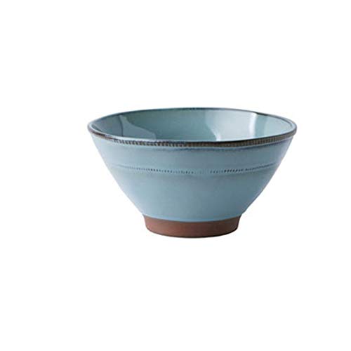 Salad bowl Ceramic Dishware Food Steak Stunning Plate Household Fresh Fruit Salad Bowl Plate Porcelain Dinnerware Soup bowl (Color : C)