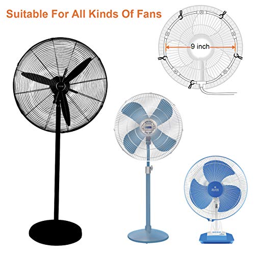 HONYOU Fan Misting Cooling Kit for DIY Outdoor Mist Fan 19.6 Ft