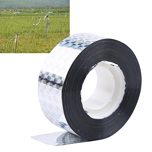 Hztyyier Bird Tape, 90M Scare Bird Tape Scare Tape for Home Garden and Farm