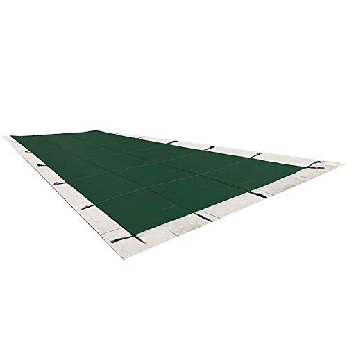 Covers Mesh - Green Rectangular Winter Pool Safety, Garden Swimming Pool Protection, Includes Installation Hardware (Size : 300×800cm/10×26ft)