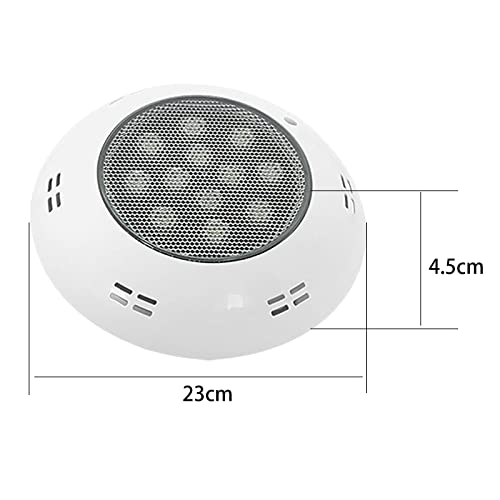 KLKCMS Garden Swimming Pool IP68 Water Underwater Lights , 18W
