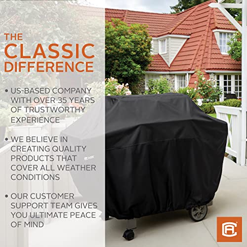 Classic Accessories Water-Resistant 36 Inch Round Fire Pit Cover, Patio Furniture Covers