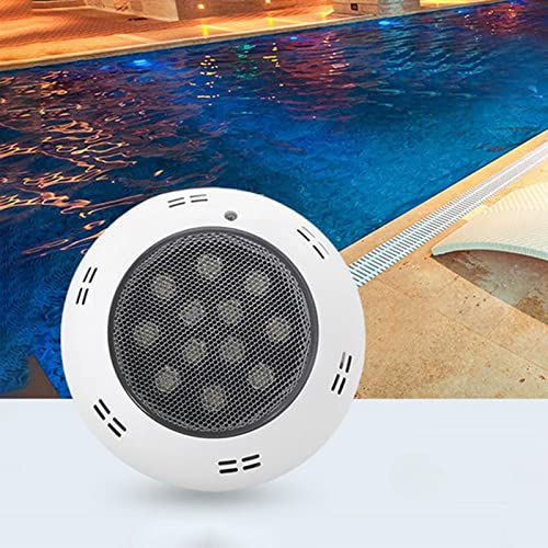 KLKCMS Garden Swimming Pool IP68 Water Underwater Lights , 18W