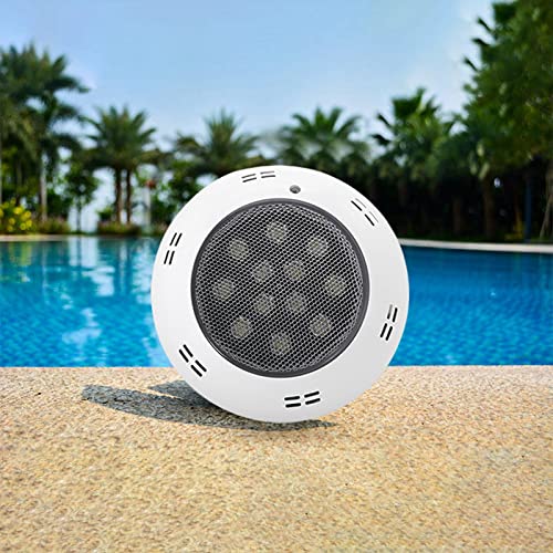 KLKCMS Garden Swimming Pool IP68 Water Underwater Lights , 18W