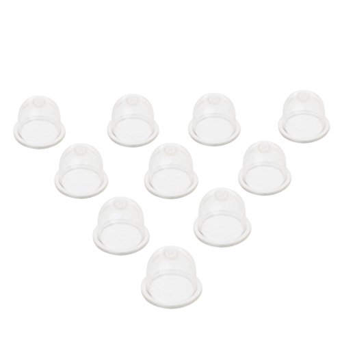 LOLOVI BBR 10Pcs Carburetor Parts Fuel Primer Bulb Pump Cap For Chainsaw Blower Trimmer New Mini Garden Tools Set Pink
