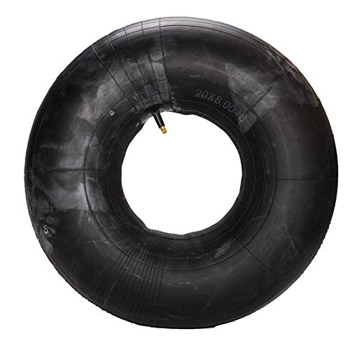 HIFROM Replacement Premium 20x8.00-8, 20x8-8, 20x10.00-8, 20x10-8, 18x8.50-8, 18x9.50-8 Utility Tire Inner Tubes with TR13 Straight Valve Stem Replacement for Mowers Go Karts ATVs - 1 Pack