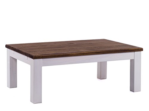 B.R.A.S.I.L.-Möbel TableChamp Dining Table Set for Four Rio Pine with Bench and Two Chairs Oak Antique White Solid Wood