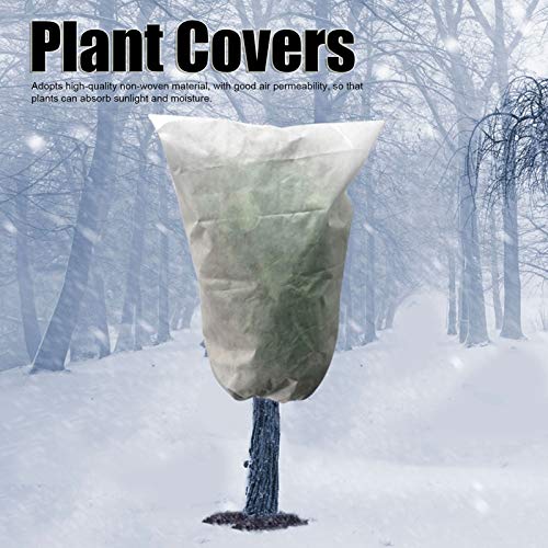 Socobeta Plant Accessory Frost Protection Bag Non‑Woven Plant Covers for Plants Outdoor Garden(240200CM)