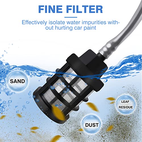 Cordless Pressure Washer,653PSI Portable Pressure Washer Handheld, Power Pressure Cleaner with 6-in-1 Adjustable Nozzle,21V 3Ah Rechargeable Battery Electric Pressure Washer for Home Garden Floors