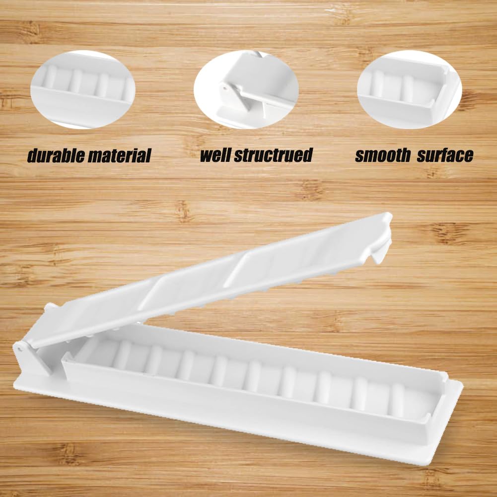 Kebab Maker for Skewers and Sticks Manual Plastic Kebab Press Mould Tool Outdoor BBQ Kofta Maker