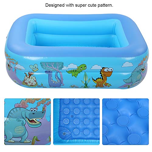 01 Inflatable Pool, Plastic Pool Swimming Pool Outdoor Swim Pools for Baby Toddler Adults for Backyard Garden Outdoor