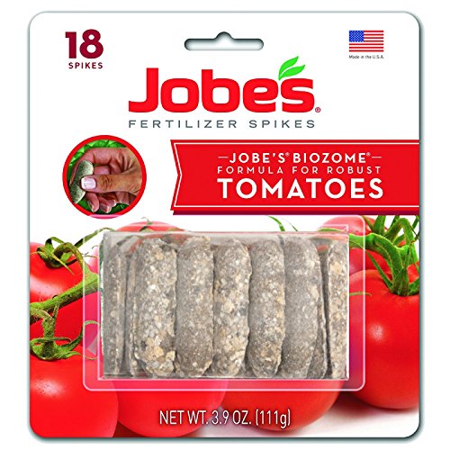 Jobeâs Fertilizer 06000, Spikes, For All Tomato Plants, 18 Spikes