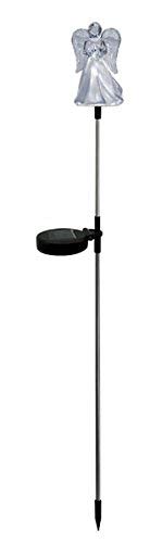 Florals Solar LED Angel Lights, Garden Stake Outdoor Yard Decor Landscape LED Lamp Lights, Great Gift