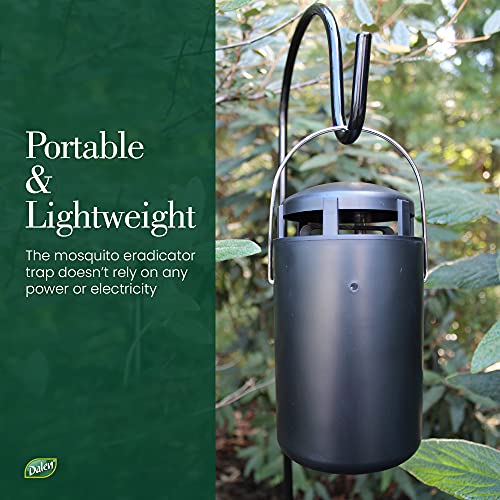 Dalen Reusable Mosquito Repellent for Yard, Outdoor Mosquito Trap and Attractor, No Smoke or Spray, Safe for Pets and People, Cordless